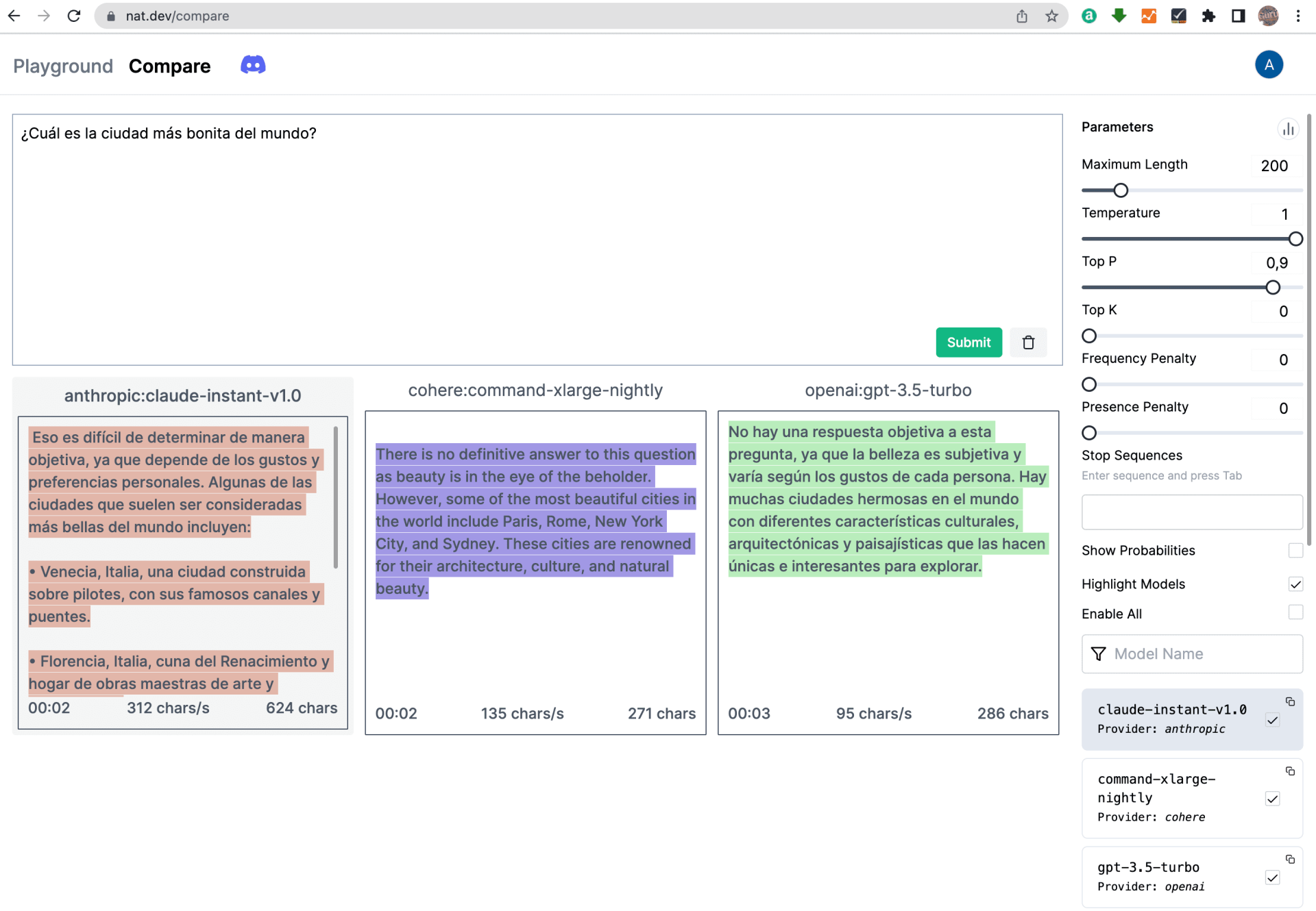 Cómo probar GPT-4 y otros modelos de inteligencia artificial en Nat.dev - GT