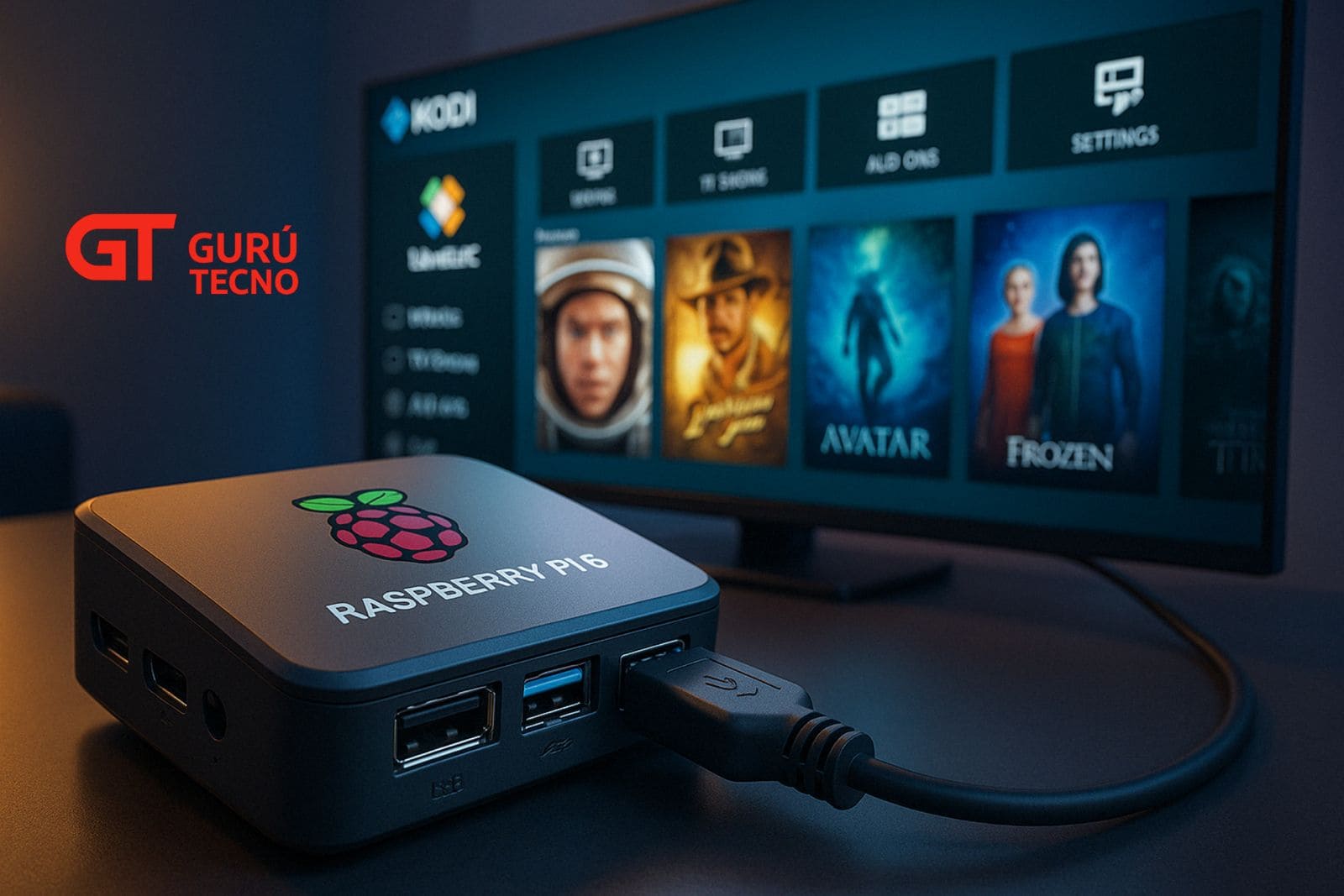 Cómo convertir tu Raspberry Pi en un Centro Multimedia TOTAL