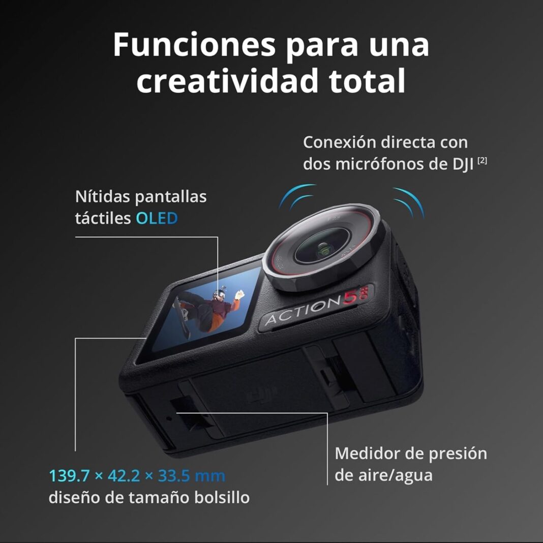 DJI Osmo Action 5 Pro por solo 288€: El chollo del siglo en Amazon